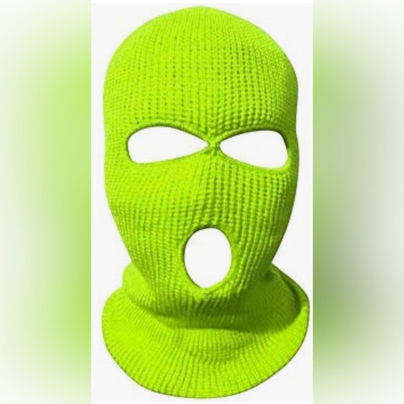 Accessories | Ski Mask Green One Size Fits All | Poshmark
